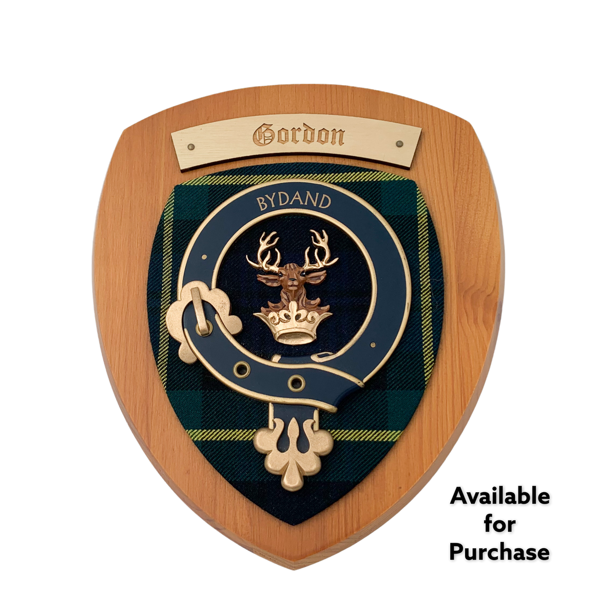 Clan Crest Wall Plaque – Lewis Turrell's House of Scotland Ltd