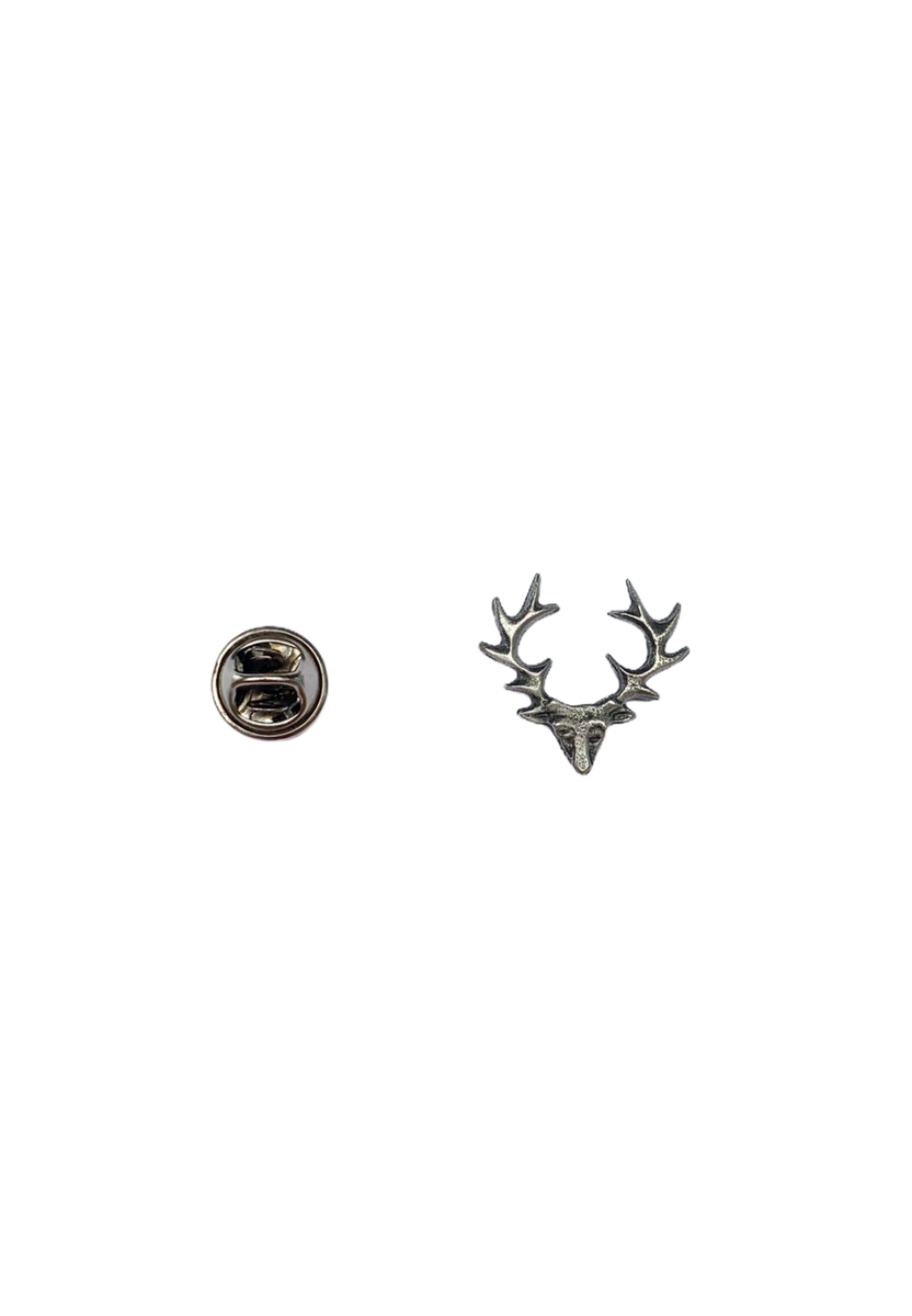 Pewter Stag Pin – Lewis Turrell's House of Scotland Ltd